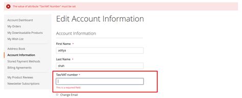 Magento2 Vat Number Required On Magento 2 Checkout Stack Overflow
