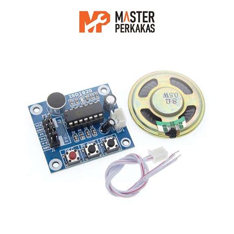 Jual Modul Perekam Suara Isd1820 Mp Sound Recorder Playback Es Krim Voice Module Arduino