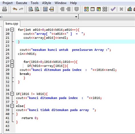 Tugas Program Searching C