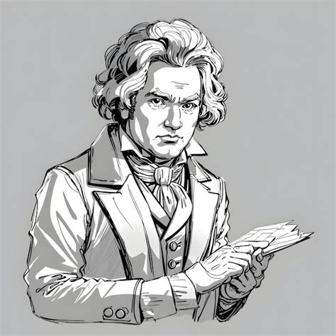 Premium Ai Image Beethovens Music Ludwig Van Beethoven Classical
