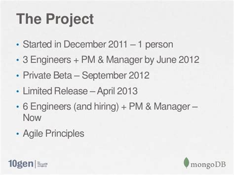 Walking The Walk Developing The Mongodb Backup Service With Mongodb