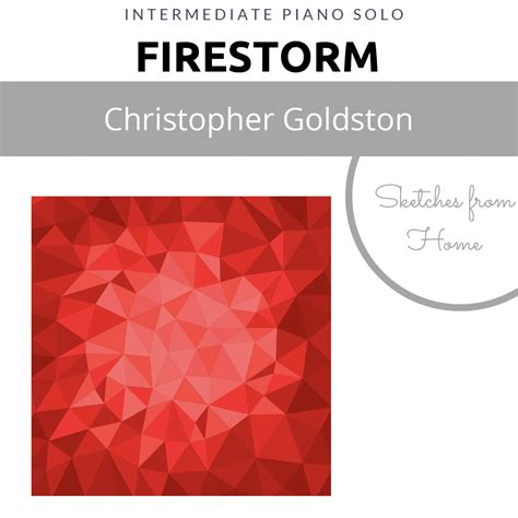 Firestorm Goldston Music Christopher Goldston Composer