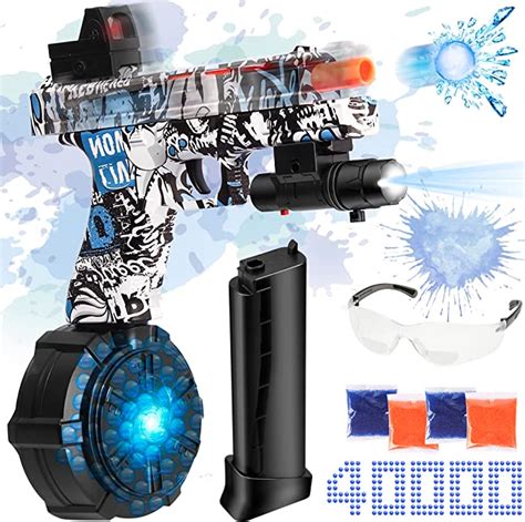 Jm X2 Gel Blaster Pistol With Drum Manual And Automatic Dual Mode
