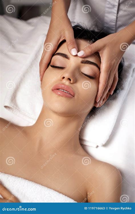 Anti Aging Facial Massage Stock Image Image Of Face 119716663