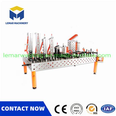 Multi Function Workbench With Clamping Options Perforated Holes 3d Welding Table Perforated