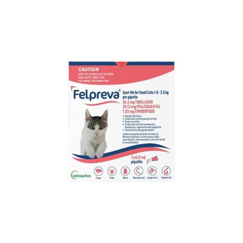 Felpreva Spot On Cat Small 2 2 5 5lbs Pink Canadavet