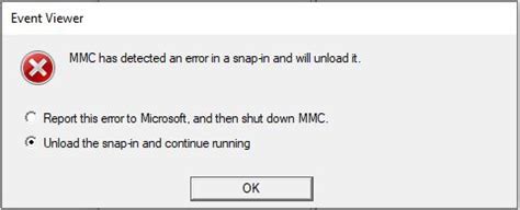 使用自定义视图时事件查看器可能会关闭或你可能会收到错误 Microsoft 支持