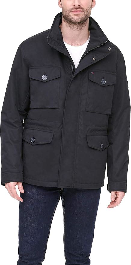 Tommy Hilfiger Mens Charlie Wind And Water Resistant Field Jacket At