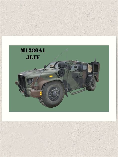 M1280A1 JLTV Art Print For Sale By Toadmans Tanks Redbubble