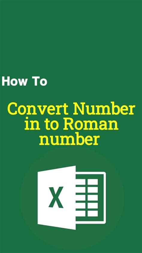 excel interview question convert number in to roman nomber interview