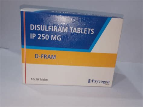 Disulfiram Tablets Ip 250 Mg At ₹ 350box In Mohali Id 22435053148