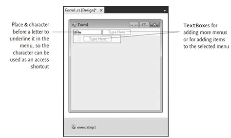 Learn Visual C Menus In C