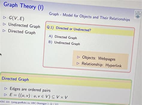 solved graph theory i g v e graph model for objects and