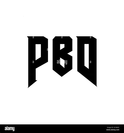 Pbd Letter Logo Design For Technology Company Pbd Logo Design Black And White Color Combination