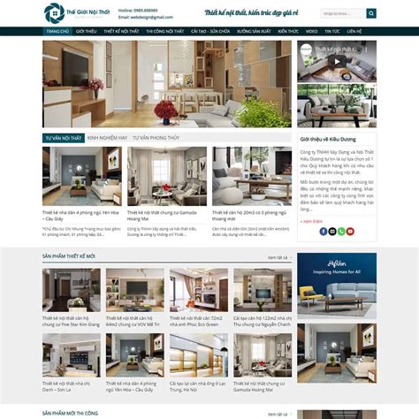 source code theme wordpress công ty thiết kế thi công nội thất 04 2025