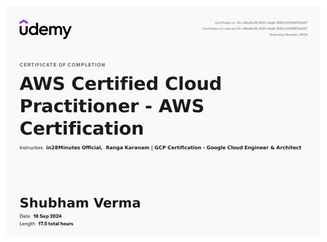 Shubham V On Linkedin Aws Cloudpractitioner Certification Udemy