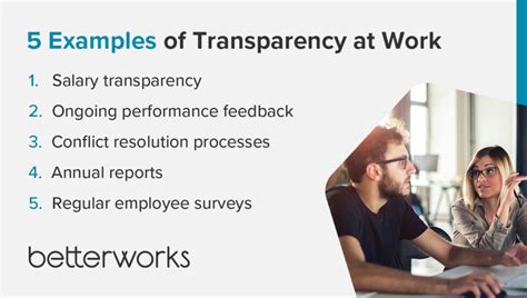 How To Achieve Transparency In The Workplace