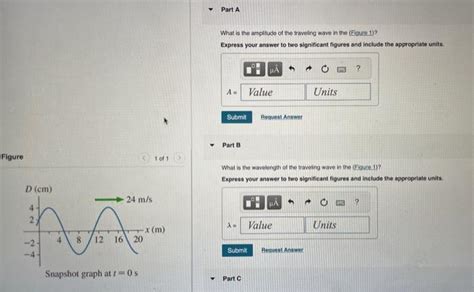 Solved What Is The Amplitude Of The Traveling Wave In The