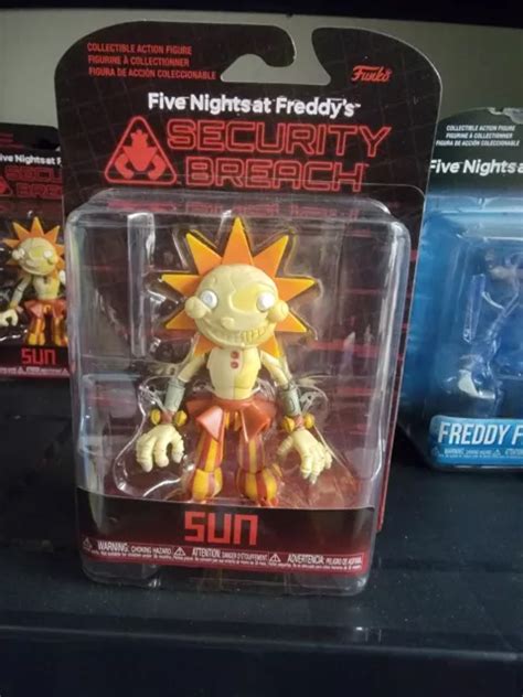 Five Nights At Freddys Security Breach Sun Action Figure Funko New And Sealed £24 99 Picclick Uk