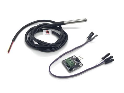 Ds18b20 Temperature Sensor Module Kit With Waterproof