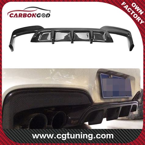 Factory Made F06 F13 M6 Carbon Fiber Rear Diffuser For Bmw 640i 650i M Tech M Sport And M6 Bumper