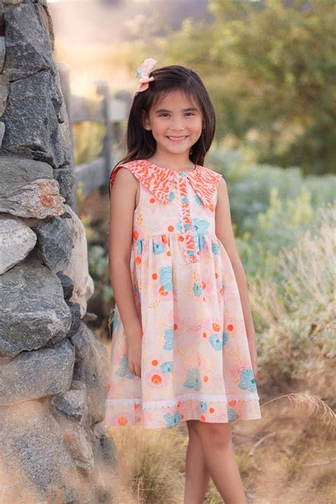 Edina Dress Pdf Sewing Pattern Including Sizes 12 Months 14 Years