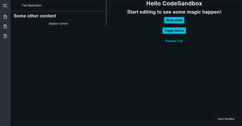 Siemensix React Ixtree Forked Codesandbox