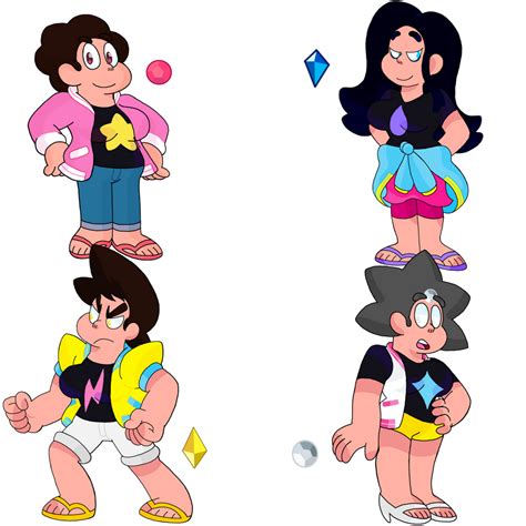 The 4 Stevens Gemstones By Rainbowstarbur On Deviantart