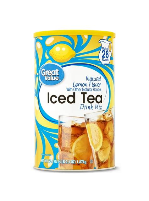 Iced Tea And Mixes In Tea