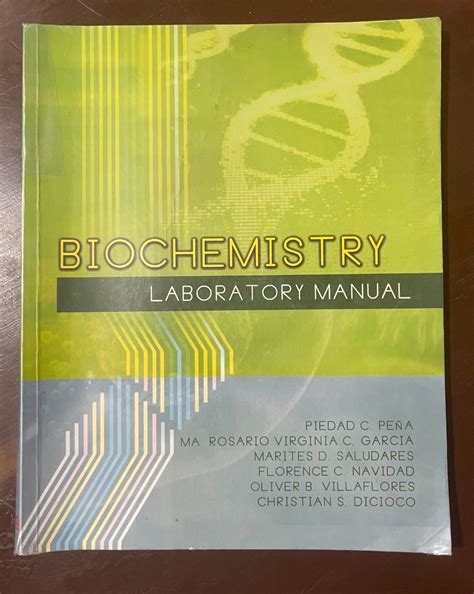 Biochemistry Laboratory Manual Authors In Description Hobbies And Toys Books And Magazines