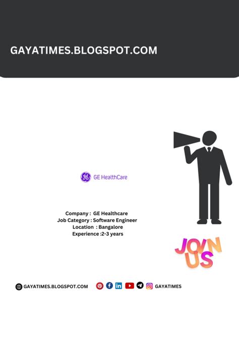 Ge Healthcare Hiring Software Engineer Full Stack Bengaluru Location