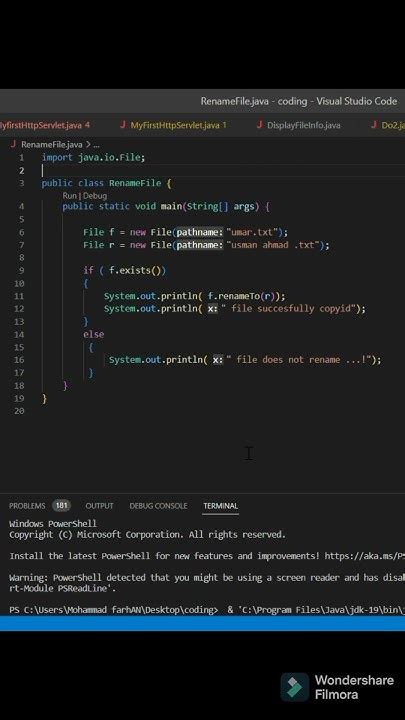 Write A Java Program Rename File Nameshorts Programmer Viral
