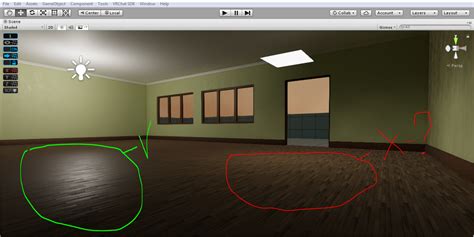No Reflection With Emission Light Runity3d