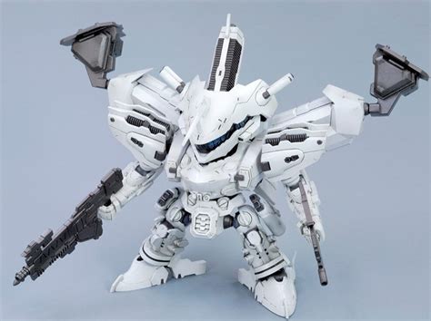 Armored Core D Style Lineark White Glint Model Kit Reissue Usa