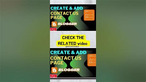 how to create contact us page in blogger in tamil🚀blogger tutorial