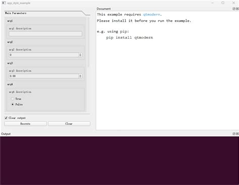界面美化 pyguiadapter docs