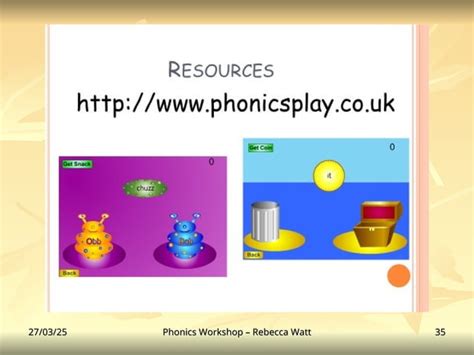 Phonics Workshop Presentation Gf6yytfppt
