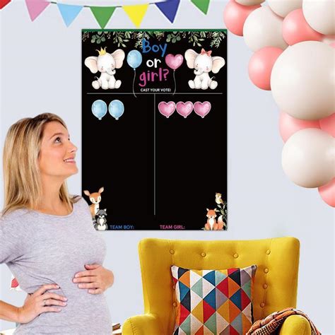 Gender Reveal Board Games Gender Reveal Poster Board Idea Games Cast