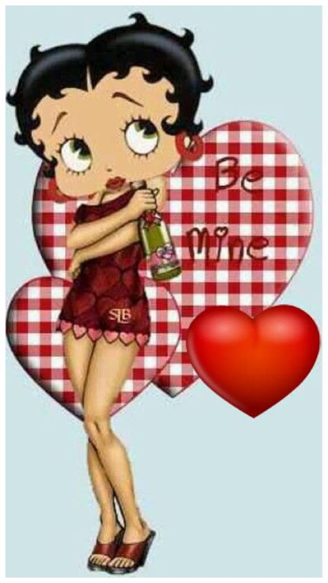 Betty Boop Girlfriend Betty Boop With Heart Betty Boop Valentines