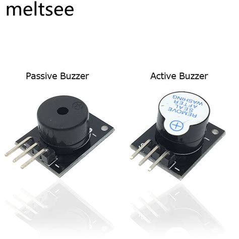 active buzzer passive buzzer sensor alarm module for arduino ky 006 ky 012 diy kit shopee