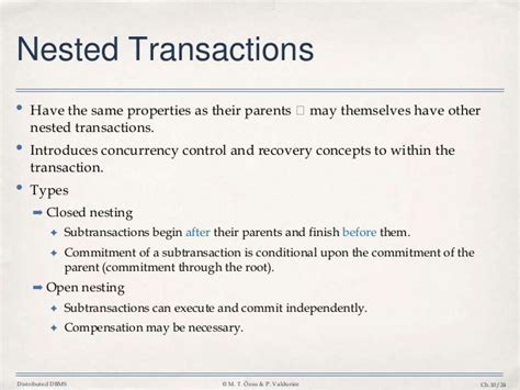 database 10 transactions
