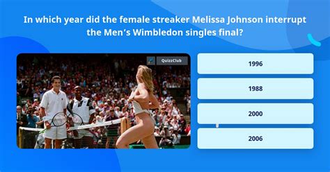 Wimbledon Streaker 1996
