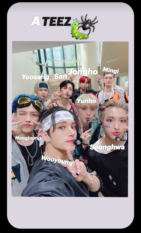 Ateez Names With Names Ateez Full Names Ateez Names Members Ateez