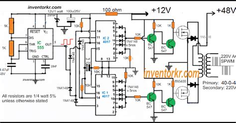 Crafting A 1500 Watt Pwm Sinewave Inverter Circuit Power Conversion At Your Fingertips