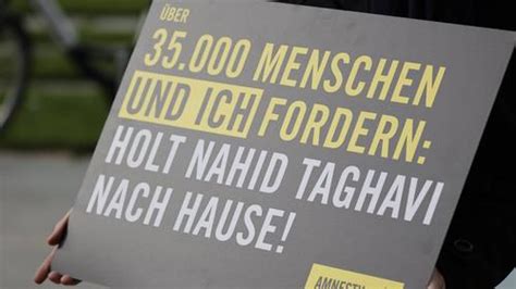 Sr De Deutsch Iranerin Nahid Taghavi Freigelassen