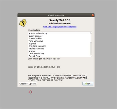 Issue Dialog Boxes Don T Move In Ubuntu Build Bug Reports Issues Seamly Patterns Forum