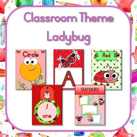 Ladybug Classroom Theme Teacherhq