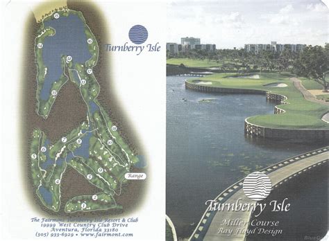 Turnberry Isle Resort And Club Miller Course Course Profile Course