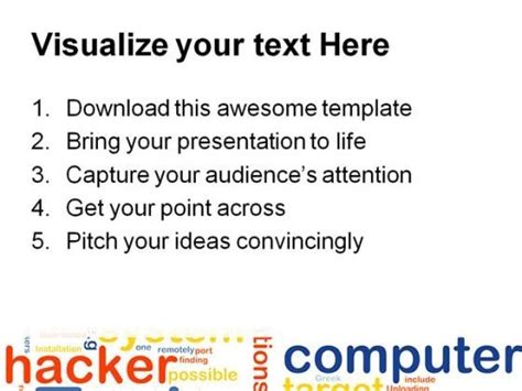 Hacker Trojan Security Powerpoint Templates And Powerpoint Backgrounds 0811