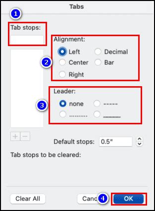 How To Set Tab Stops In Word Step By Step Guide